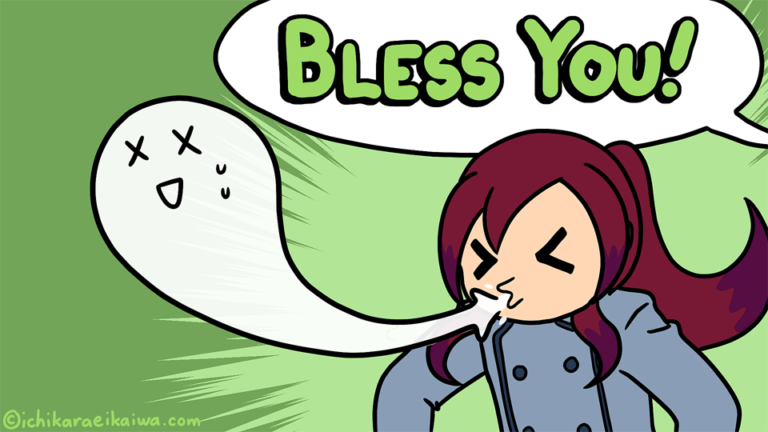 【英語多読】Bless You! ～英語圏の人って、どうしてくしゃみした人にbless youって言うの？～ | いちから英会話
